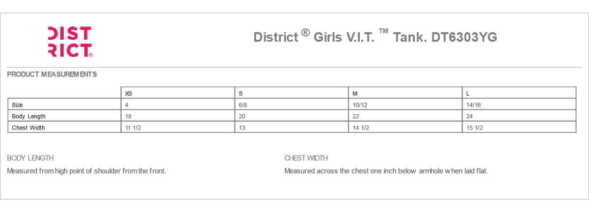 Girls VIT Tank – Darley Ashi